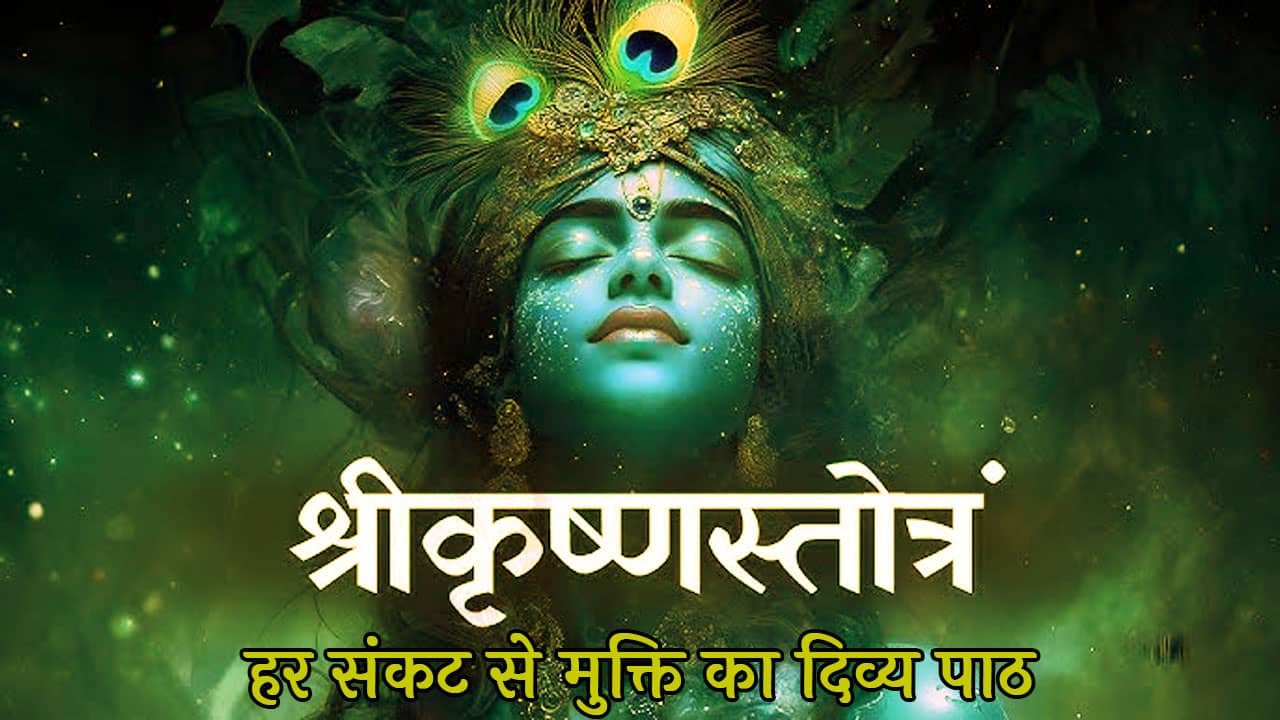 Krishna Stotra – श्री कृष्ण स्तोत्र हर संकट से मुक्ति का दिव्य पाठ ...